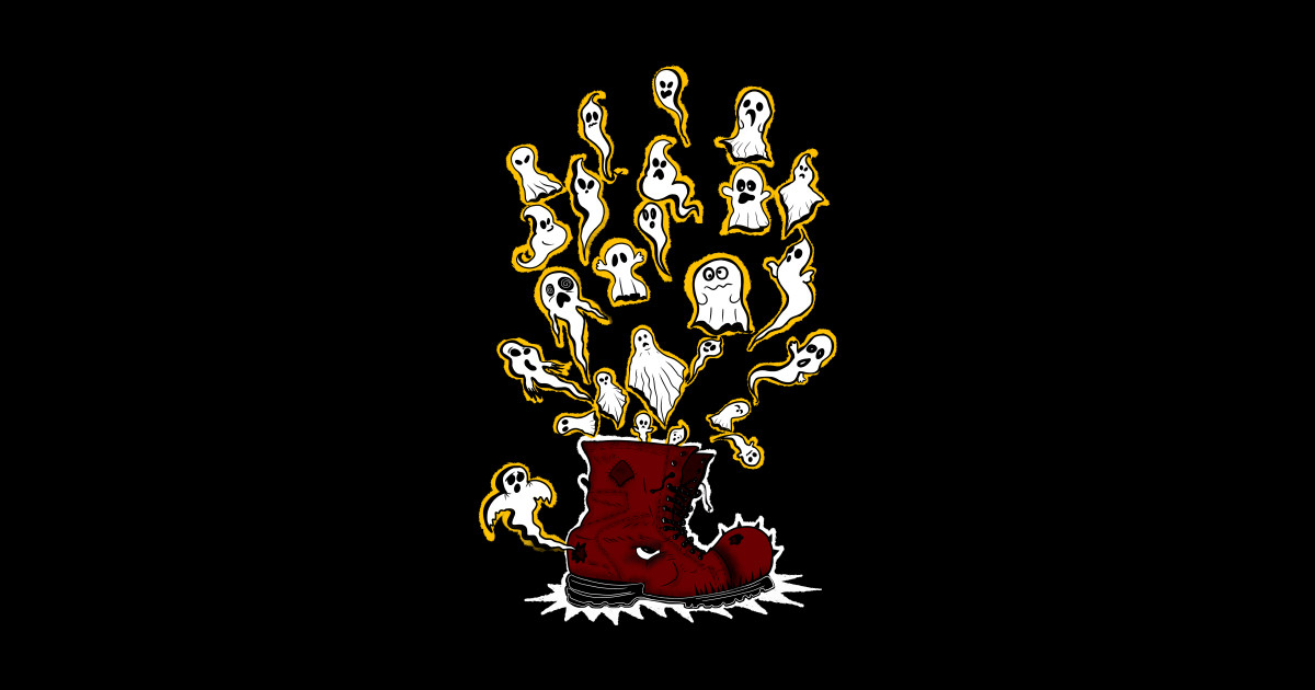 Curse Boot - Bats - Sticker | TeePublic