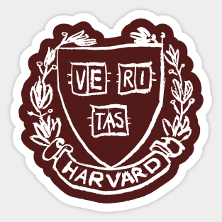 Harvard Merch Stickers for Sale | TeePublic