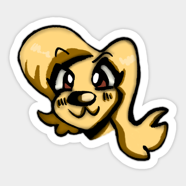 Daisy the Dog - Ocs - Sticker | TeePublic