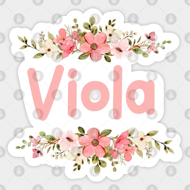 Flower Border Viola Name Label - Flower Border Viola Name Label ...