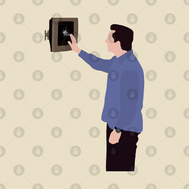 michael scott and his $200 plasma screen tv - The Office Us - T-Shirt ...