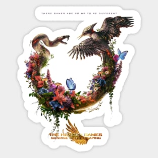 The Hunger Games Sunrise On The Reaping Stickers for Sale | TeePublic