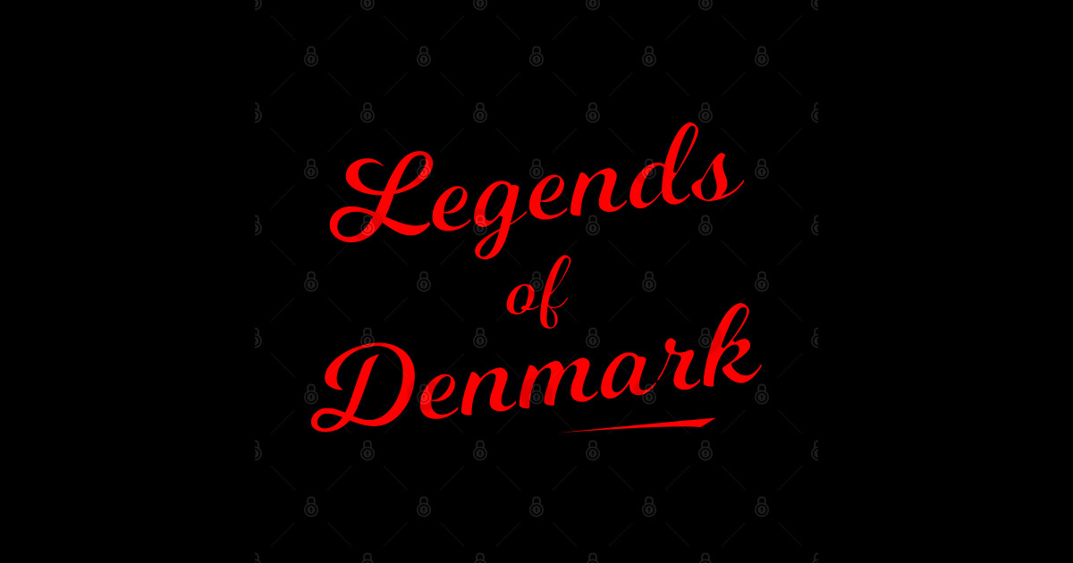 Denmark legends - Denmark - T-Shirt | TeePublic