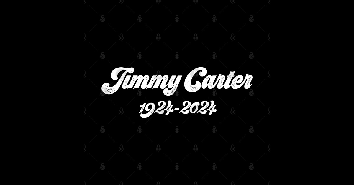 Jimmy Carter 1924~2024 - Jimmy Carter - Sticker | TeePublic