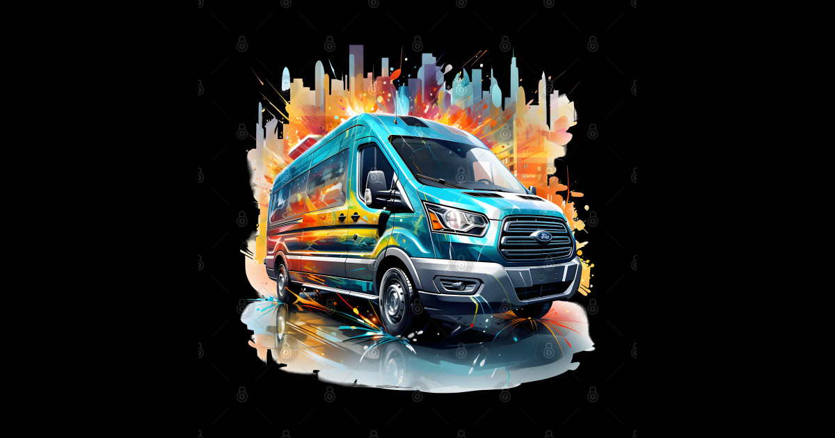 Ford Transit City Life - Ford Transit - Posters and Art Prints | TeePublic