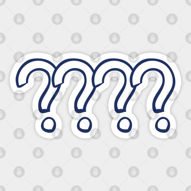 Question Mark - Question Mark Design - Sticker | TeePublic