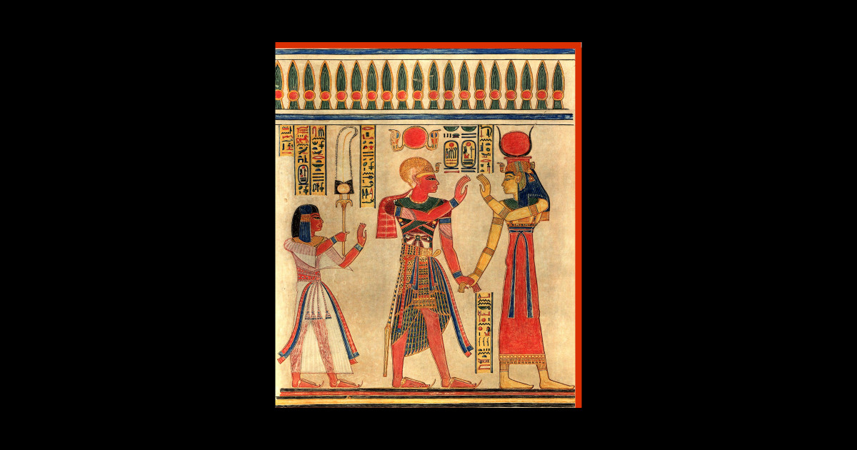 Isisi greets Ramesses and his son - Isis - Posters and Art Prints ...