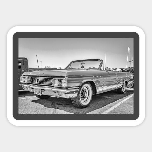 1963 Buick LeSabre Convertible - Old Car - Sticker | TeePublic