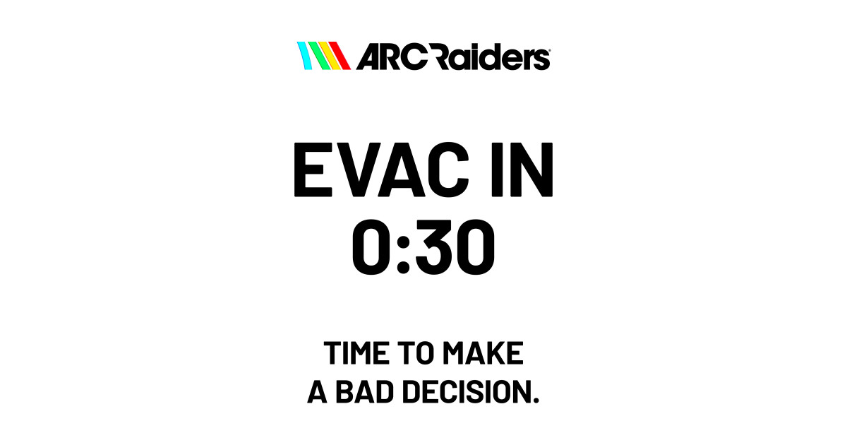 Evac in 0:30, Light, Arc Raiders - Arc Raiders - T-Shirt | TeePublic