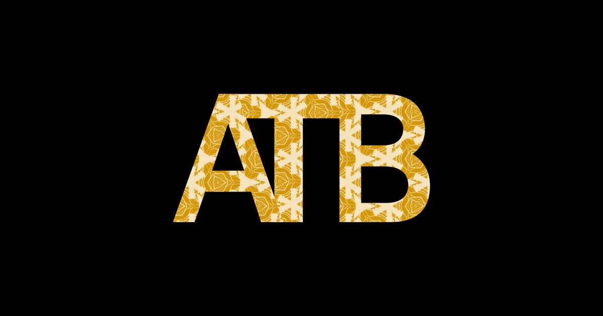 ATB Logo Gold - Album Art - Sticker | TeePublic