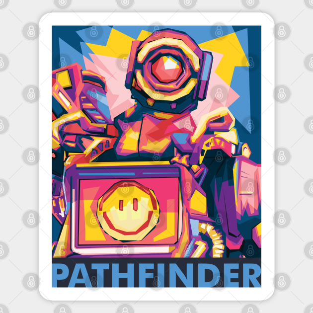 Pathfinder Pop art - Gaming - Sticker | TeePublic