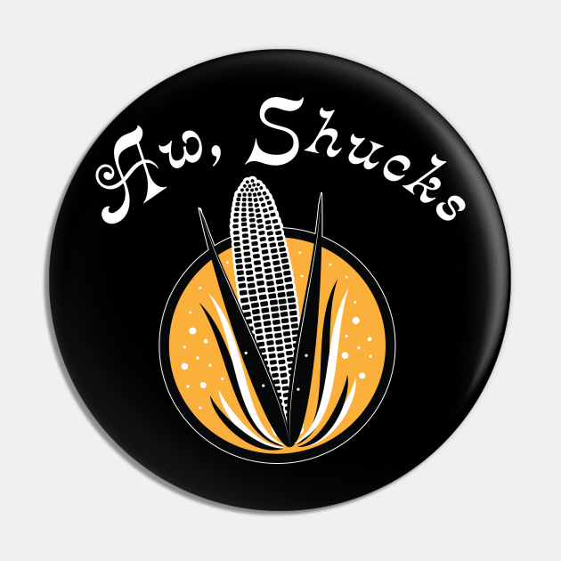 Aw Shucks Corn Harvest Farm Ag Farming Crops Humor Pun Vintage - Corn ...