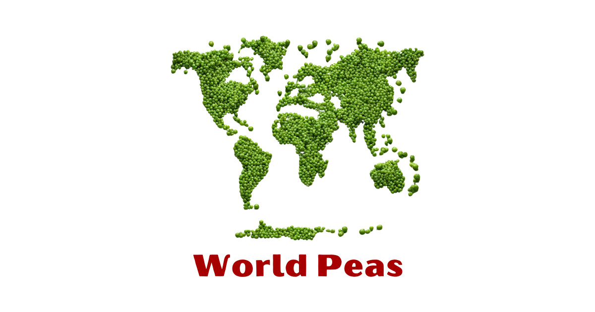 World Peas | Peas Pun - World Peace - T-Shirt | TeePublic