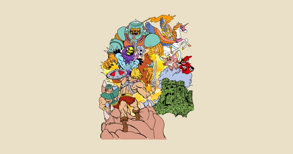 He-man - He Man And The Masters Of The Universe - T-Shirt | TeePublic