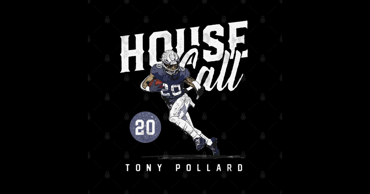 Tony Pollard Dallas House Call - Tony Pollard - Sticker | TeePublic