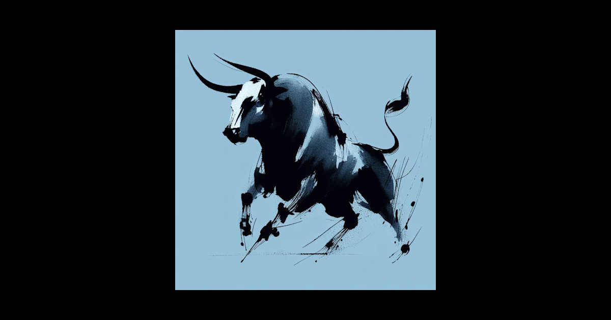 Raging Bull - Bull - Sticker | TeePublic