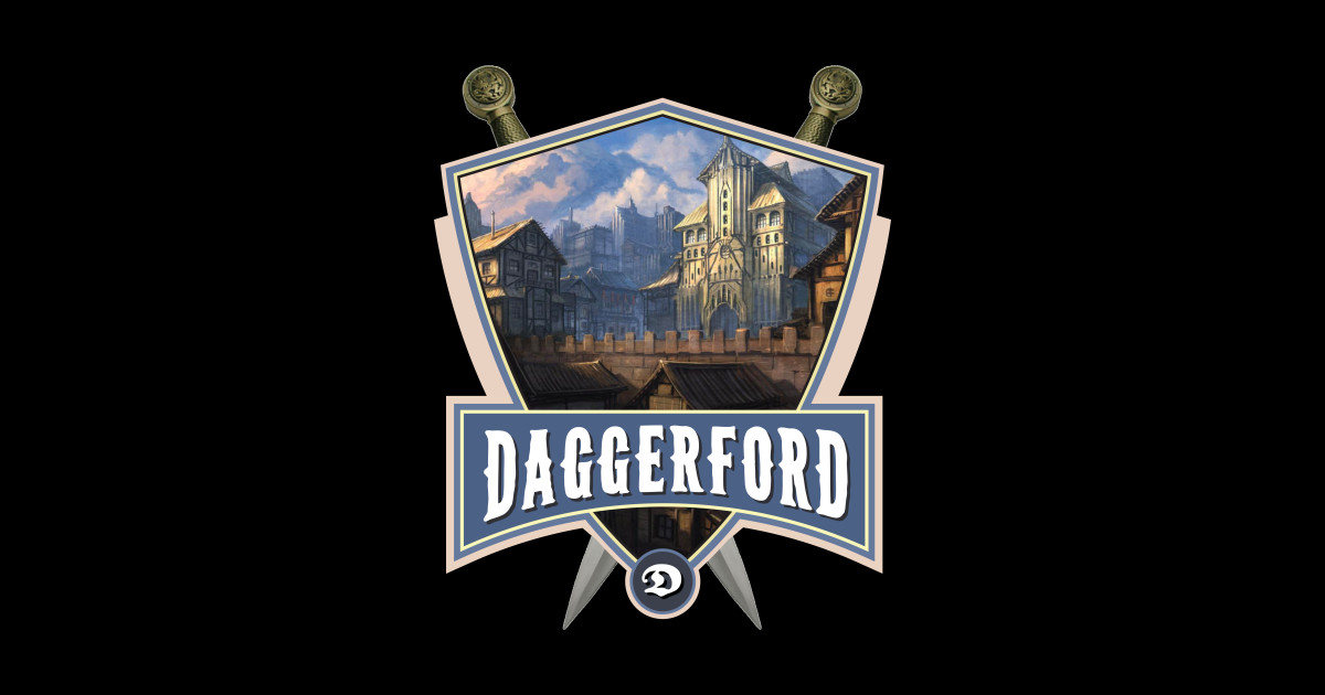Daggerford - Dnd - Sticker | TeePublic