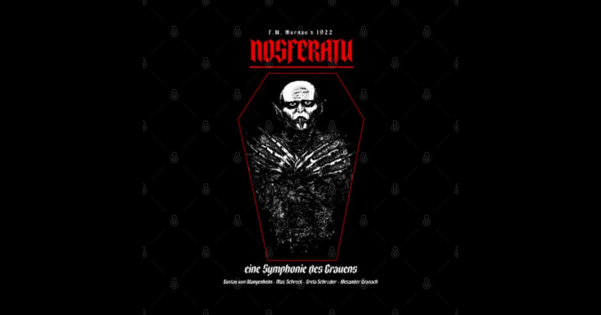 Nosferatu Gothic - Nosferatu - Sticker | TeePublic