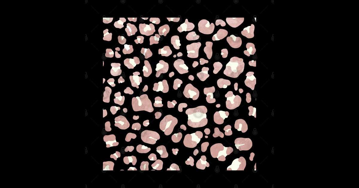 Leopard Print Rose Gold - Leopard Print - Posters and Art Prints ...
