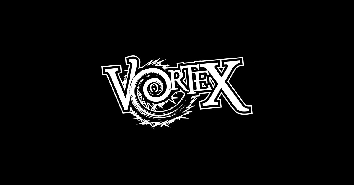 VoRteX Logo Design - Industrial Music - Sticker | TeePublic