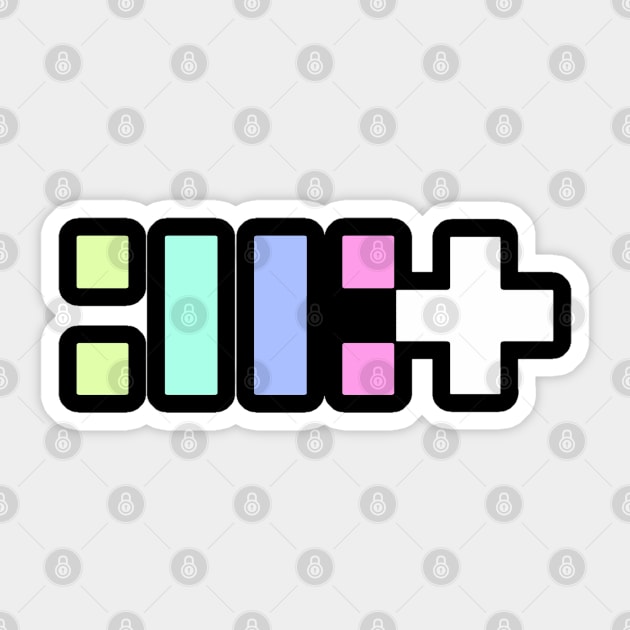 ILLIT Logo - Illit - Sticker | TeePublic
