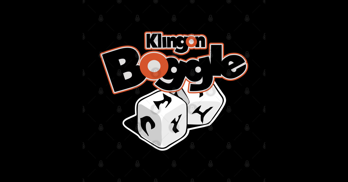 Klingon Boggle - Big Bang - Sticker | TeePublic