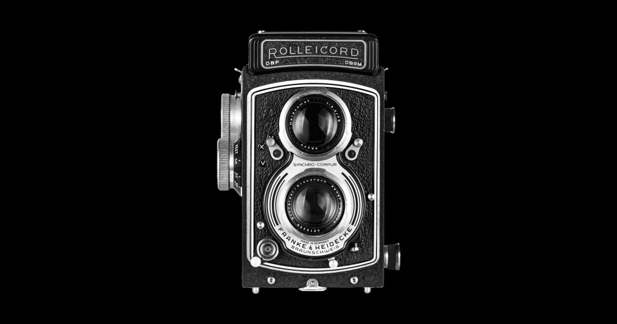 Vintage 1950s Twin Lens Camera - Closed Hood - Retro Gift Photographer ...