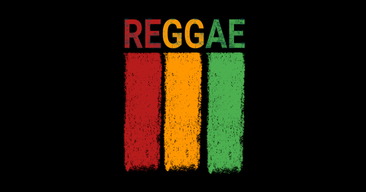 Reggae Flag vintage - Reggae - T-Shirt | TeePublic