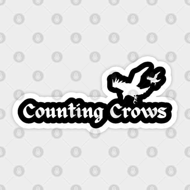 Counting Crows Inspired Artwork - Counting Crows - Sticker | TeePublic