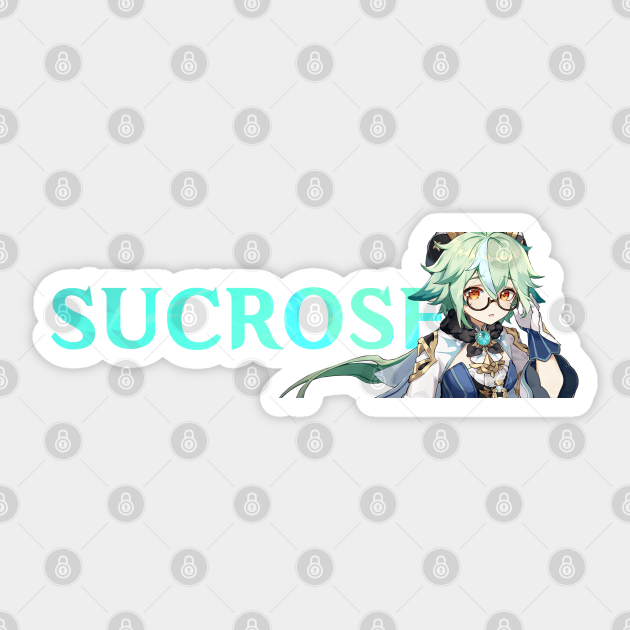 Genshin Impact Name Waifu Sucrose - Genshin Impact - Sticker | TeePublic