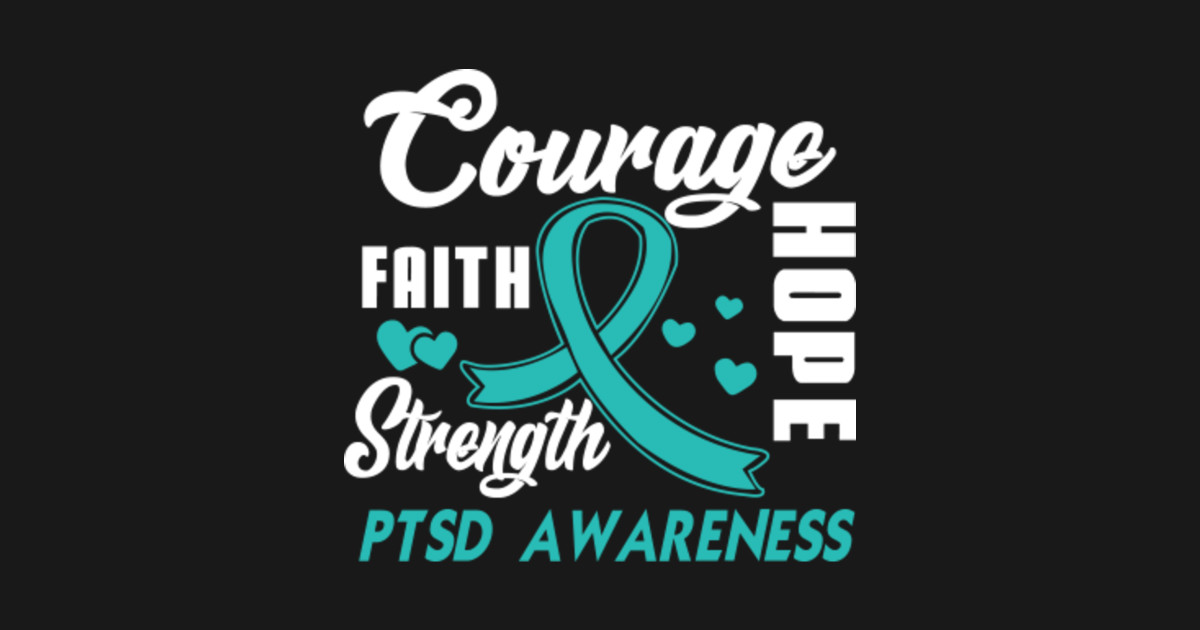 PTSD Awareness gift Wear Teal Ribbon Support Gifts - Ptsd Awareness ...