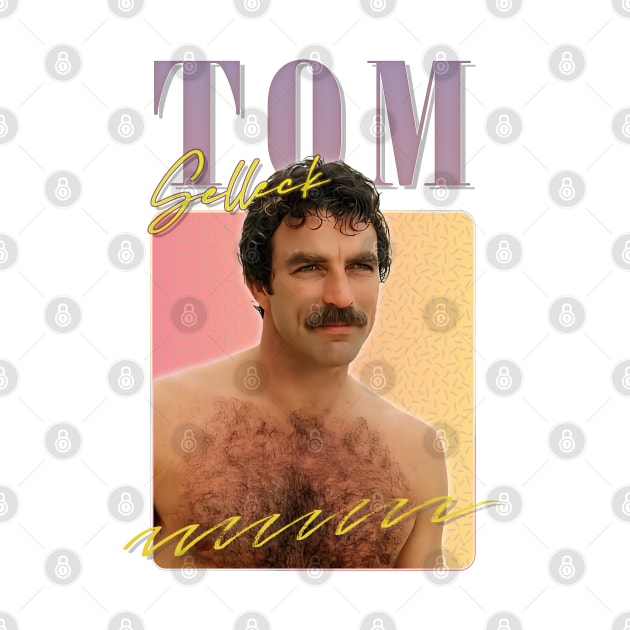 Tom Selleck Sexy 80s Aesthetic Design Tom Selleck Pin Teepublic
