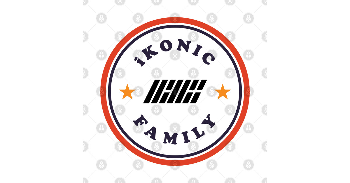 iKON iKONIC family logo - Ikon Logo - T-Shirt | TeePublic