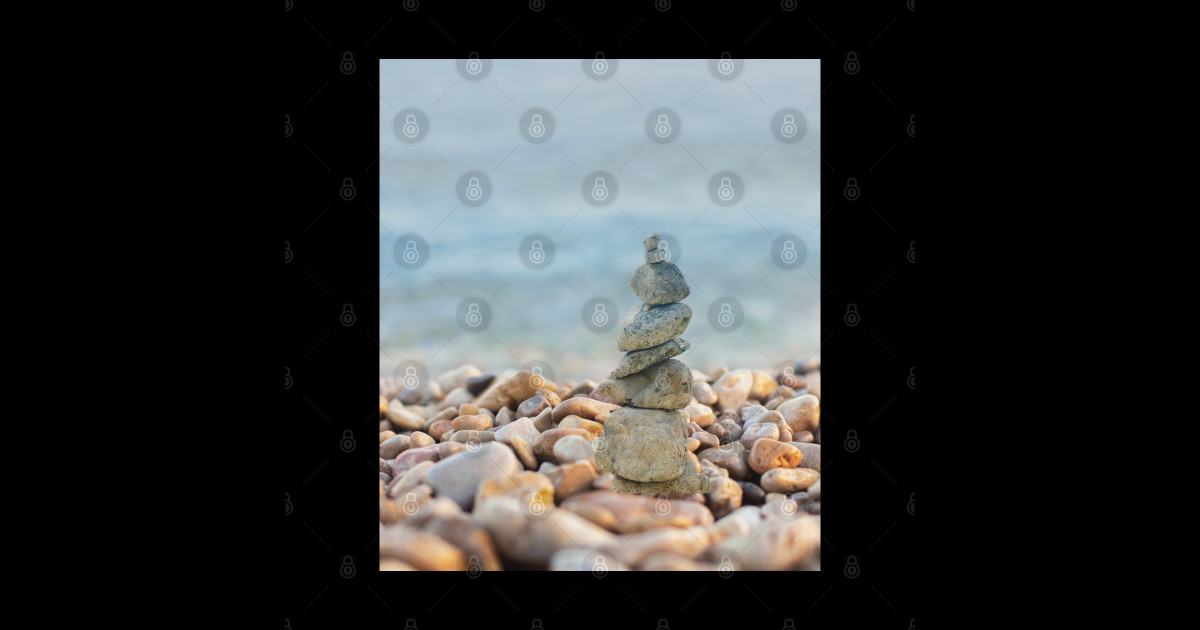 Stacked Rocks Meme- Rock balancing - Stacked Rocks - Sticker | TeePublic