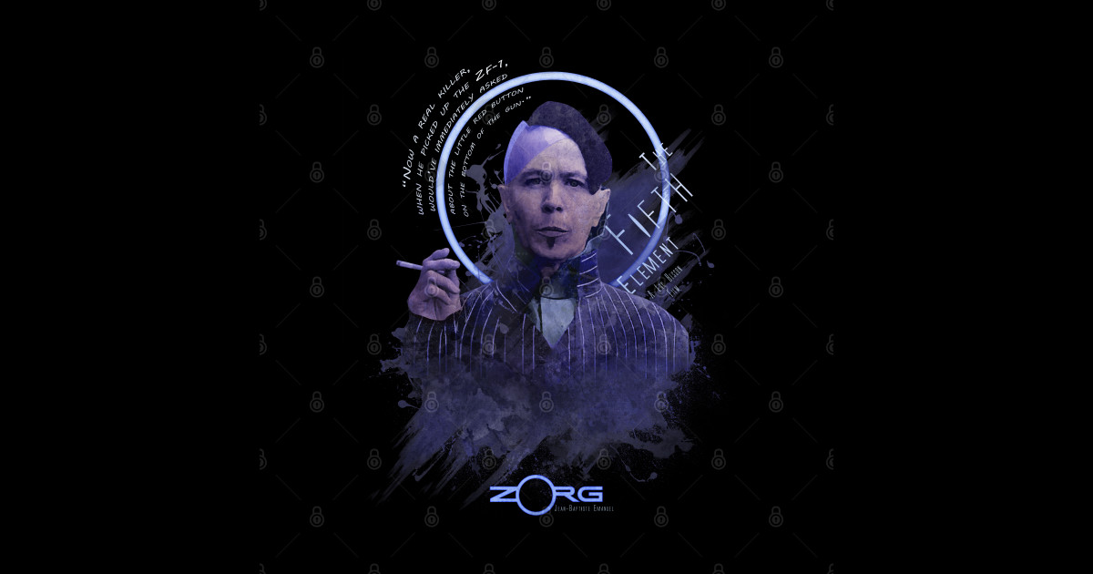 Zorg - The Fifth Element - Sticker | TeePublic