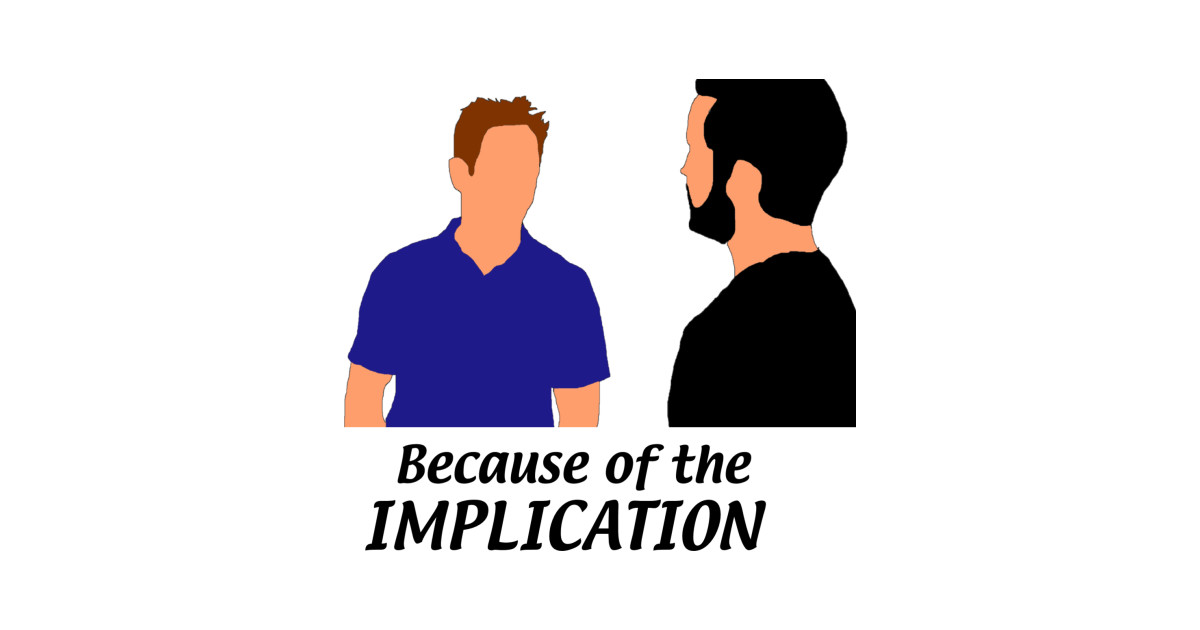 The Implication Silhouette - Silhouette - T-Shirt | TeePublic