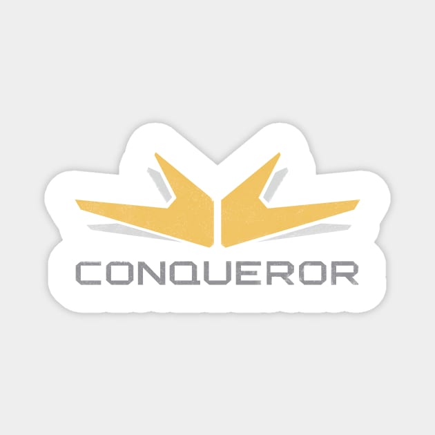 Redout - Conqueror Logo - Redout - Magnet | TeePublic