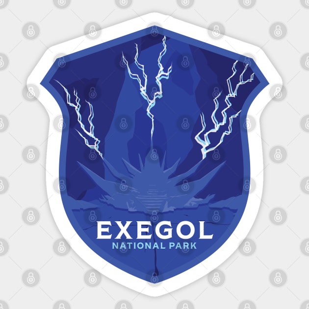 Exegol National Park - Star Wars - Sticker | TeePublic