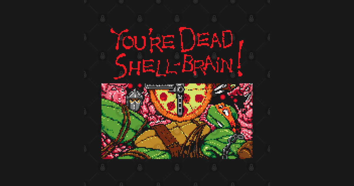 Turtle Gaiden Game Over - Videogames - T-Shirt | TeePublic