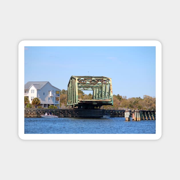 Swing Bridge Opening - Surf City - Magnet | TeePublic Swing Bridge Opening - Surf City - Magnet | TeePublic