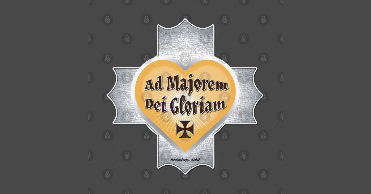 Ad Majorem Dei Gloriam - Ad Majorem - T-Shirt | TeePublic