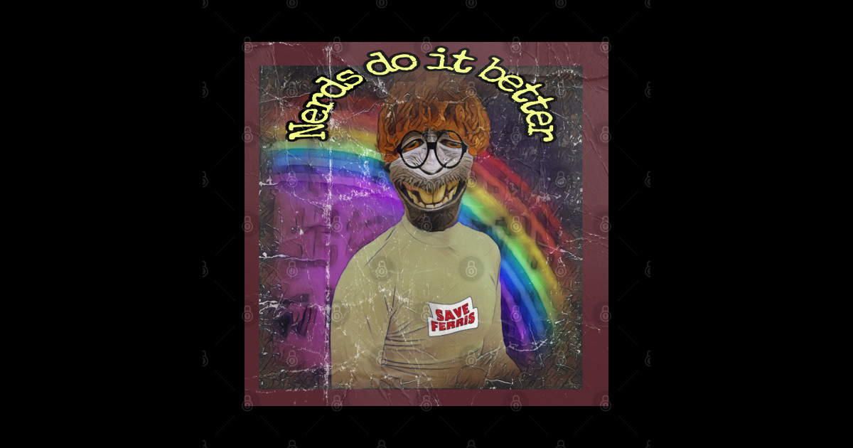 Nerds do it better - Love Nerds - Sticker | TeePublic