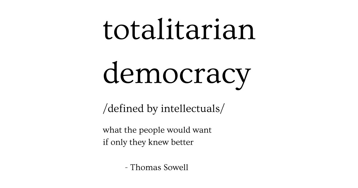 Totalitarian Democracy - Totalitarian - T-Shirt | TeePublic