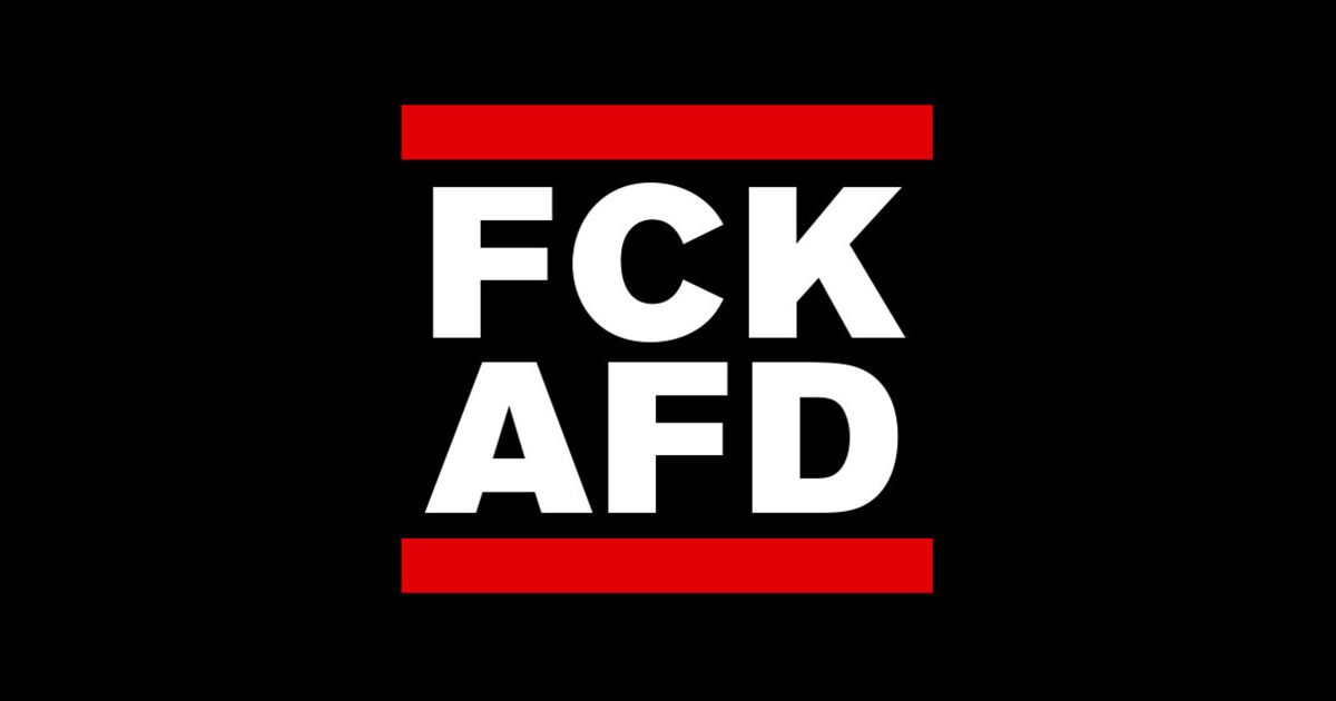 FCK AFD - Fck Afd - Sticker | TeePublic