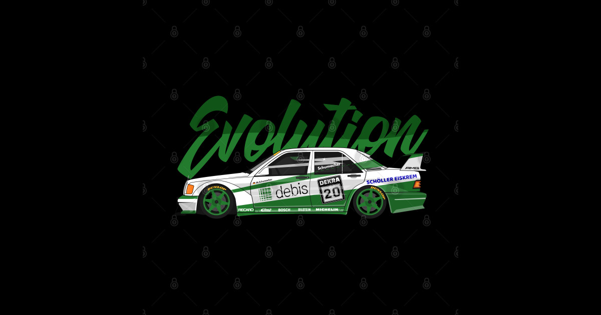 DTM Racing Evo2 - Dtm - Sticker | TeePublic
