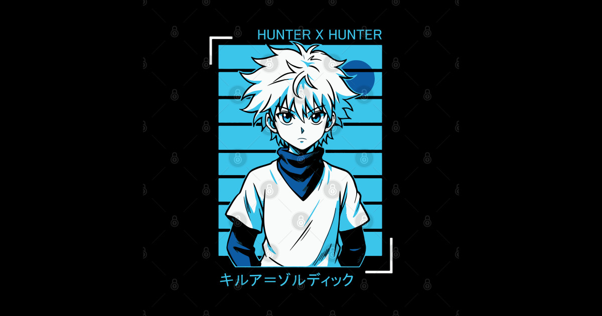 Killua Zoldyck - Hunter x Hunter - Hunter X Hunter - Sticker | TeePublic