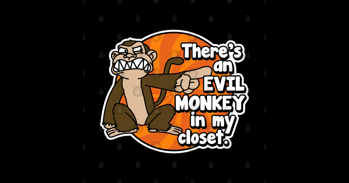 Evil m. logo - Tv Shows - Sticker | TeePublic