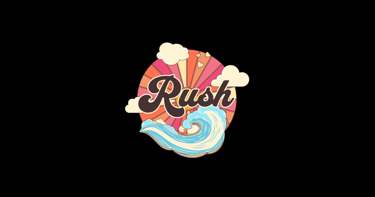 Rush Ocean Summer - Rush - Sticker | TeePublic