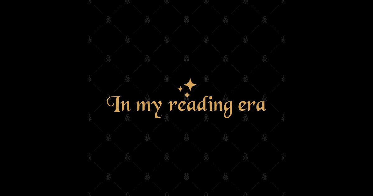 In my reading era. Bookish quotes. - Bookish Quote - Sticker | TeePublic