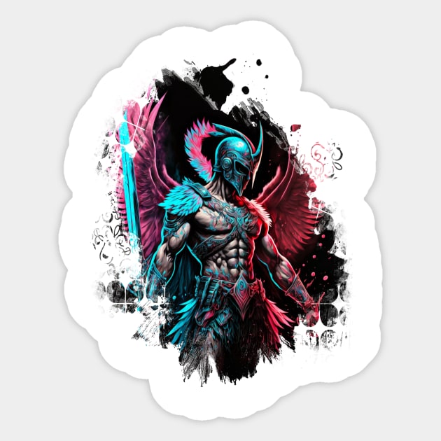 The legend of Sparta - Spartan Warrior - Sticker | TeePublic